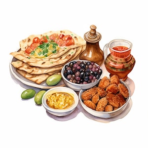 African Food | Set of 10 | Clipart Bundle | High Quality Jpegs ...