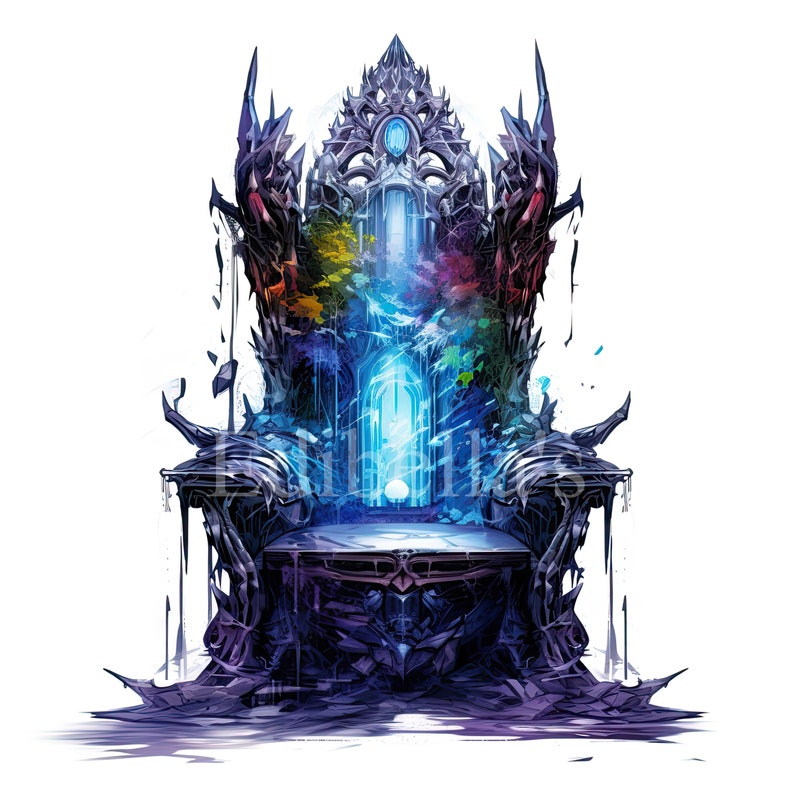 Evil Throne Set of 10 Clipart Bundle High Quality Jpegs - Etsy