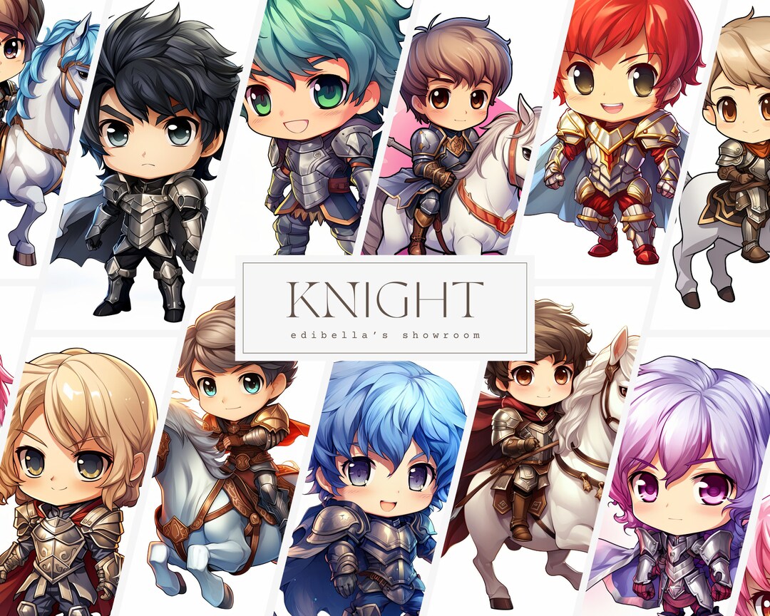 Knight | Set of 12 | Clipart Bundle | 300 DPI Jpegs | 300 DPI ...