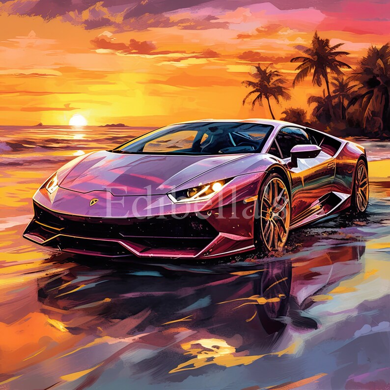 Supercars | Set of 10 | High Quality Pngs and Jpegs | 4096 X 4096 ...