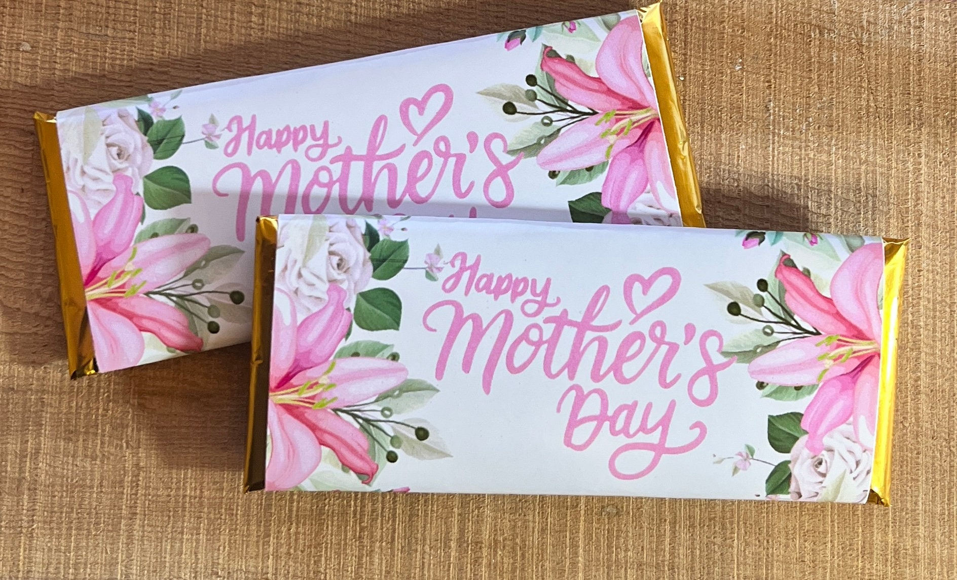 Set of 12 Hershey's Mother's Day Chocolate Bars,floral Theme,happy ...