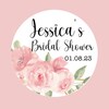 Printed Bridal Shower Stickers,bridal Shower Favor Stickers,wedding ...