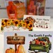 Printed Autumn Fall Treat Bag Topper,treat Tag and Bags, Fall Treat ...