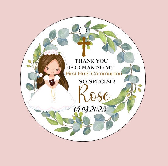 First Communion Tag, Boys Communion Tag, Girls Communion Tag,1st ...