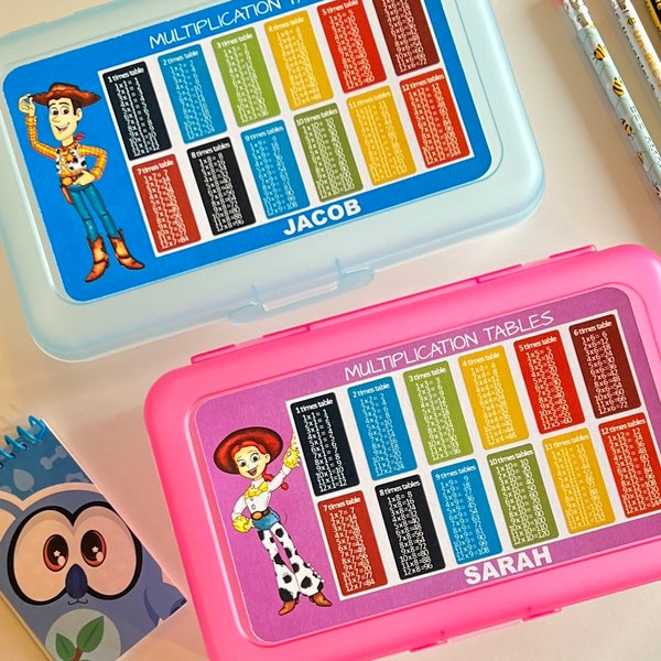 School Pencil Box - Etsy