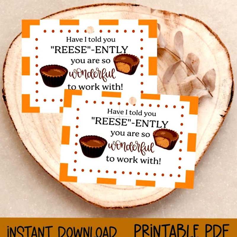 Reeses Thank You - Etsy