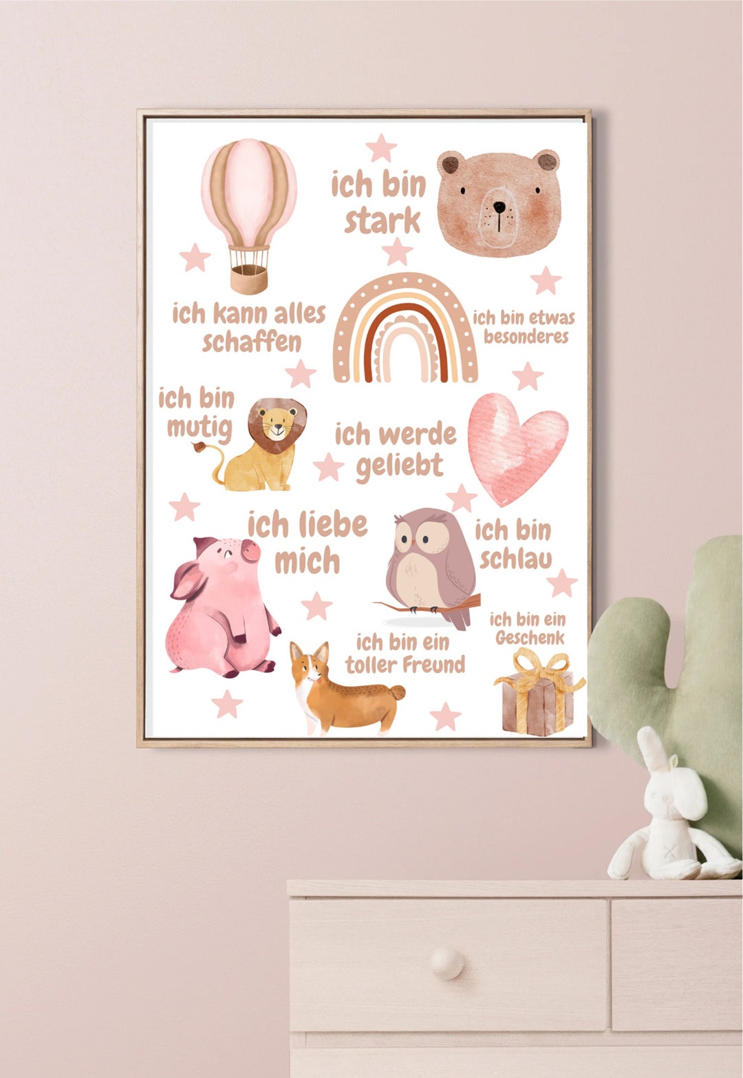 Affirmation Poster A4, Children's Poster, Poster Affirmations, Poster ...