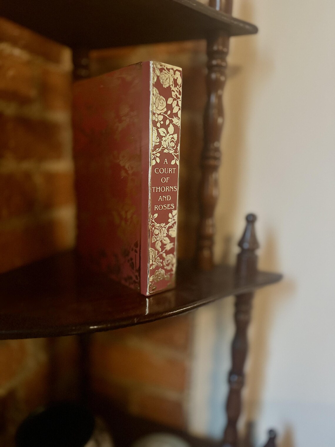 Acotar Rebound Book - Custom Book Bind With Gold and Added Built-in ...