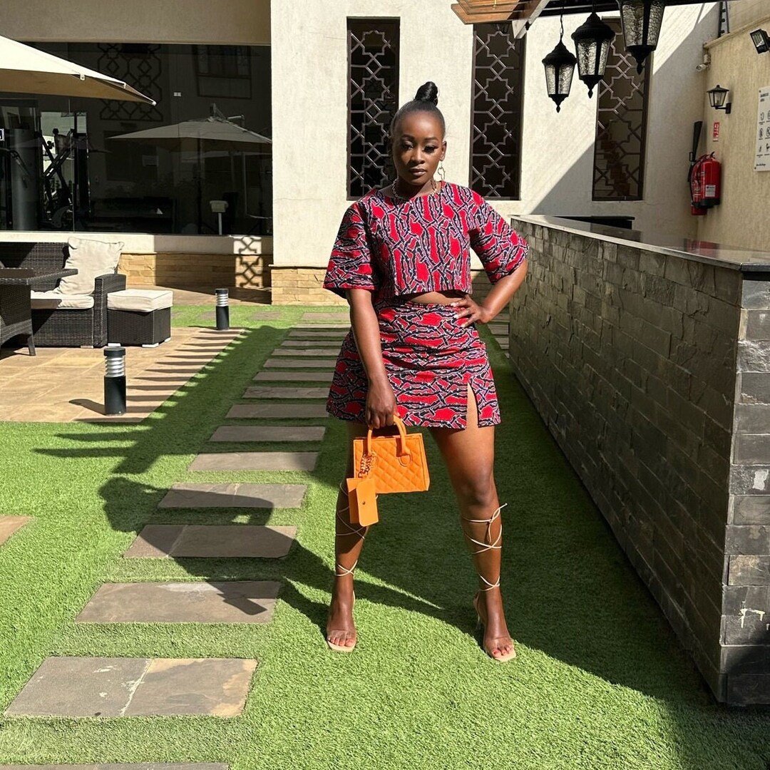 Ankara Two Piece Set For Women African Print Two Piece Etsy