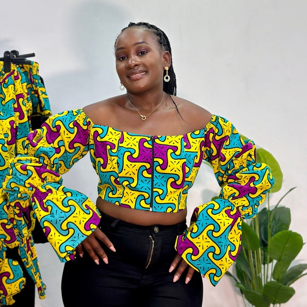Ankara Top Etsy