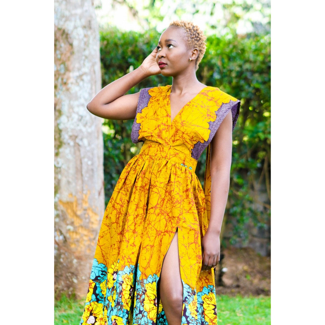 Ankara Infinity Maxi Dress African Print Infinity Maxi Dress - Etsy