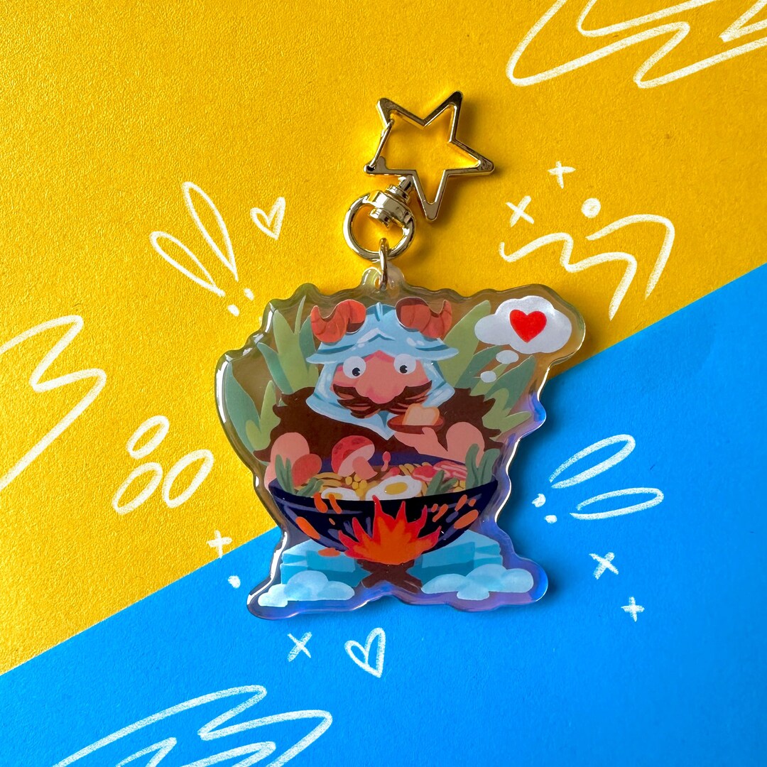 Senshi | Dungeon Meshi | Keychain Charm - Etsy