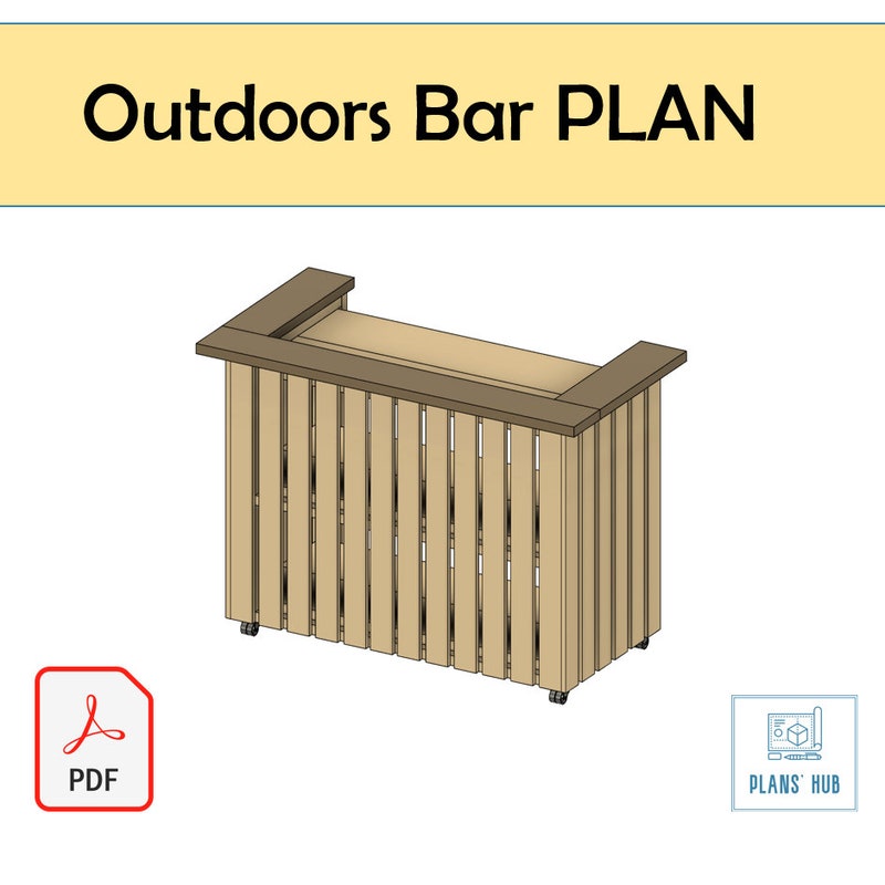 Bar Plans - Etsy