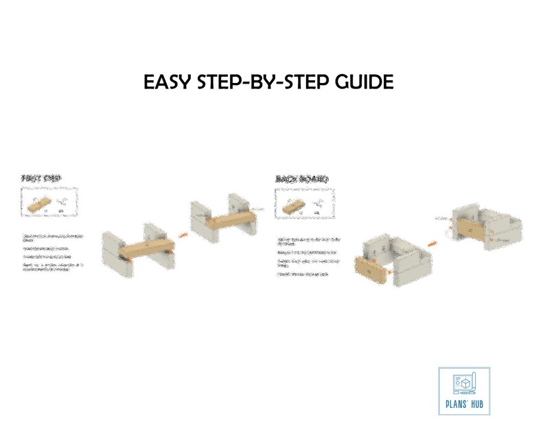 Step Stool DYI Building Plans (PDF) - Etsy