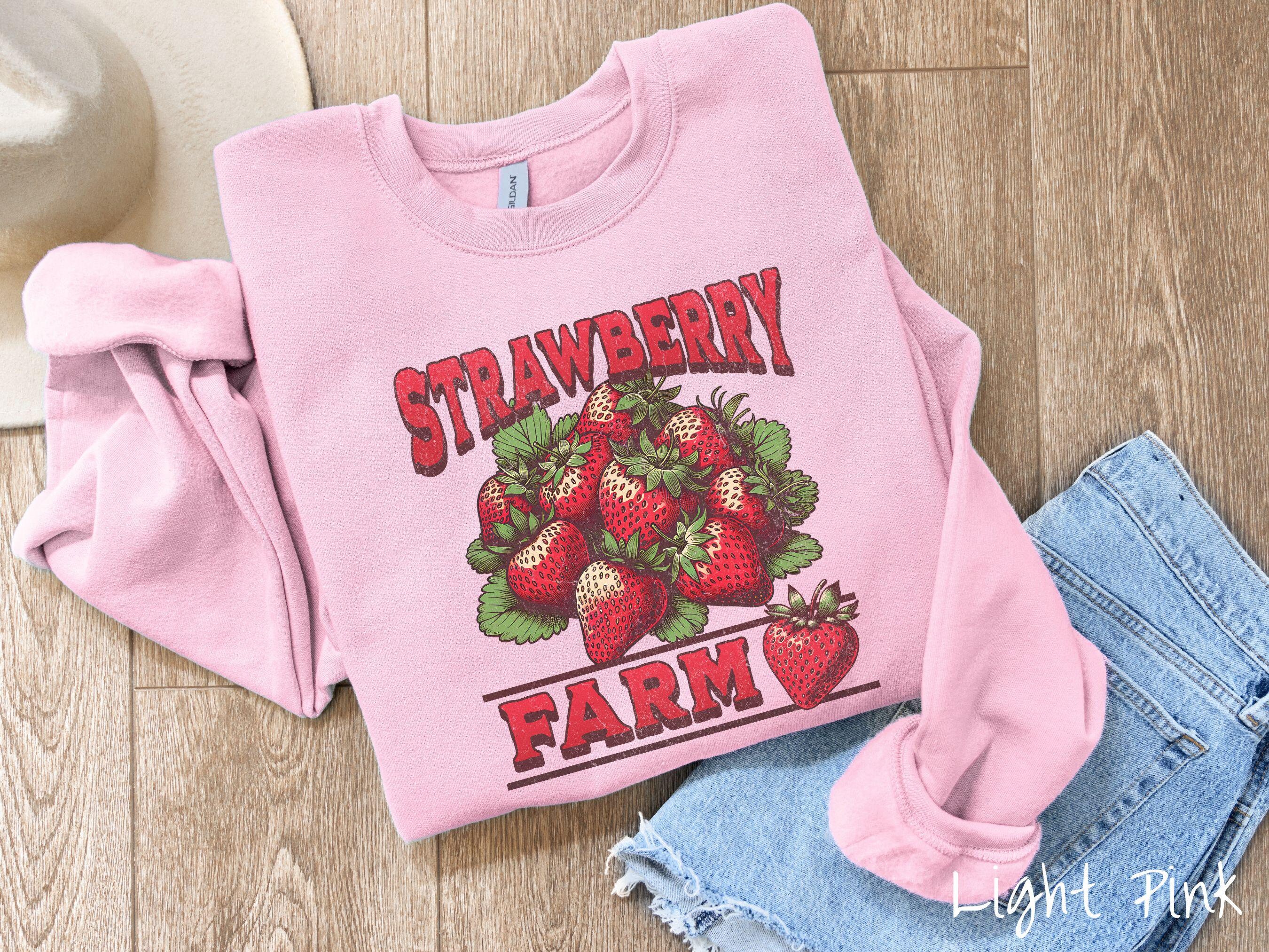 The Stawberry-lover Gildan Sweatshirt, Gift This Colorful Strawberry ...