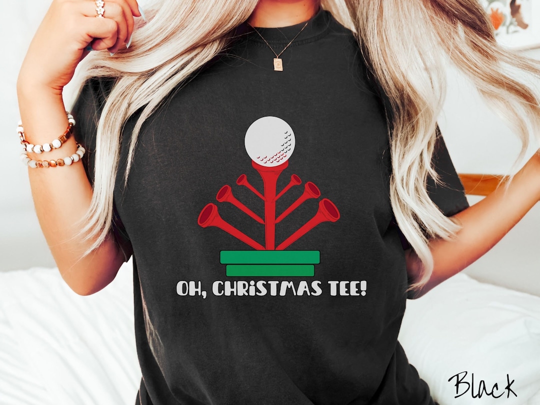 Oh Christmas Tee Golf Shirt Golf Pun Gift - Etsy