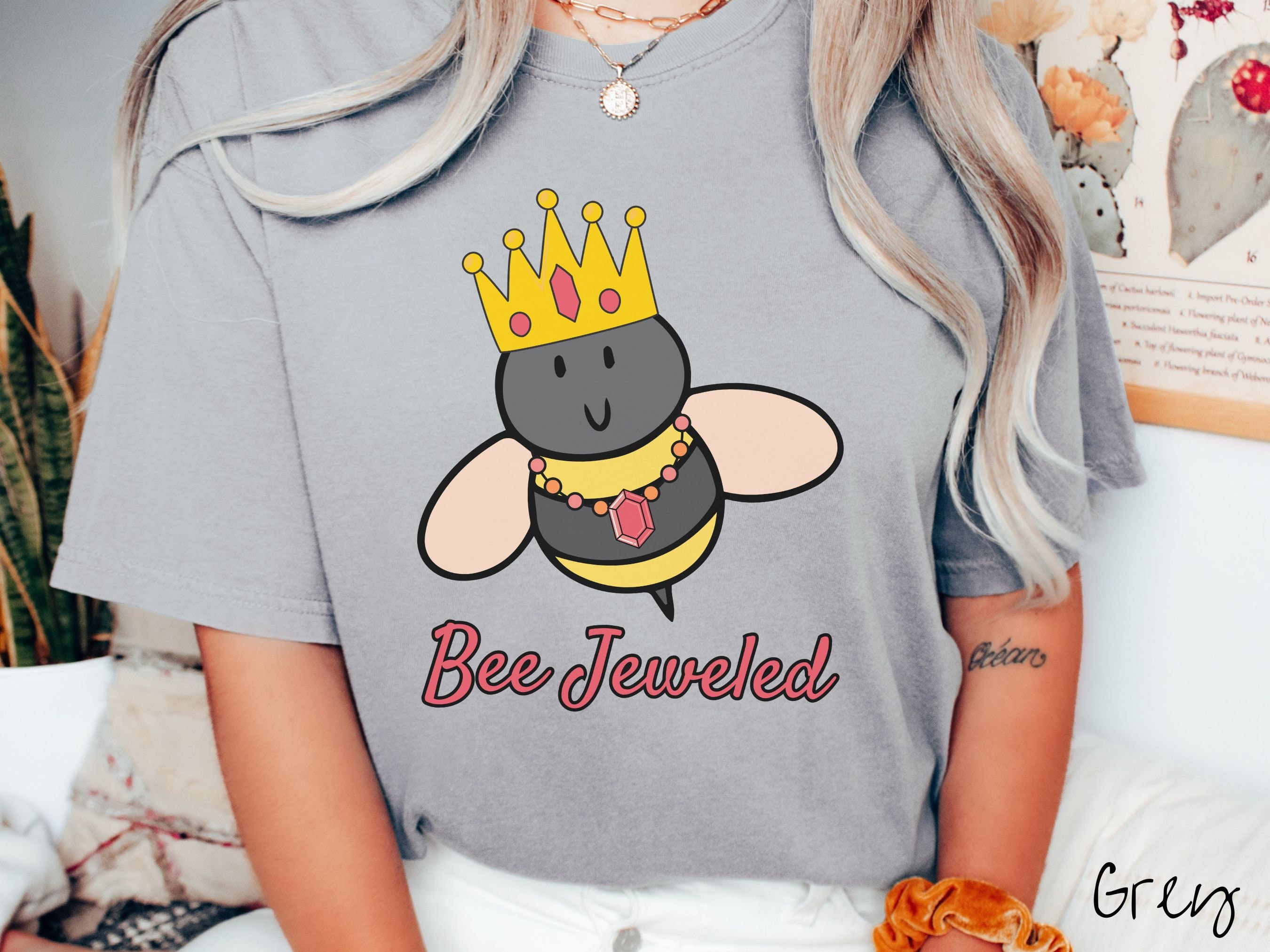The Bee Jeweled Comfort Colors Shirt, Gift This Funny Bejeweled ...