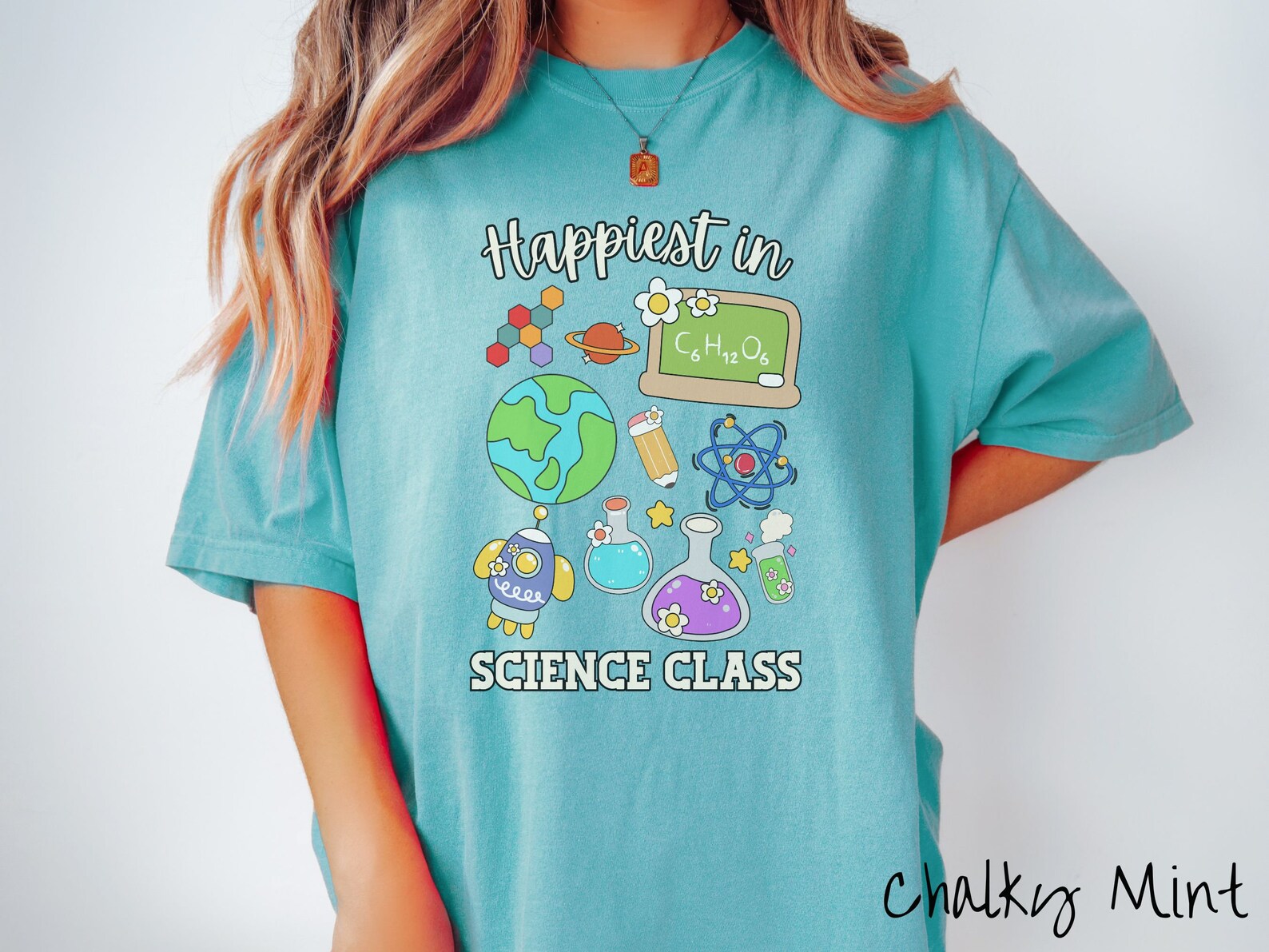 The Happiest in Science Class Comfort Colors Shirt, Gift This Science ...