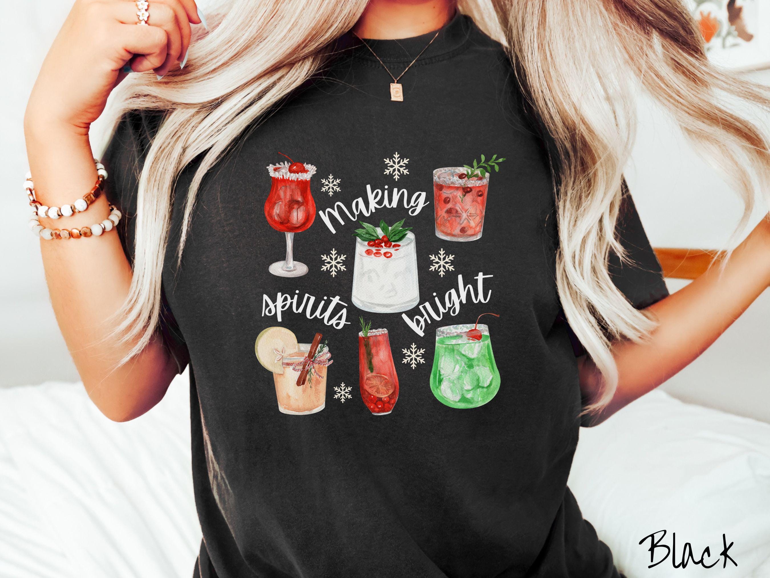 The Making Spirits Bright Comfort Colors Shirt, Gift This Christmas ...