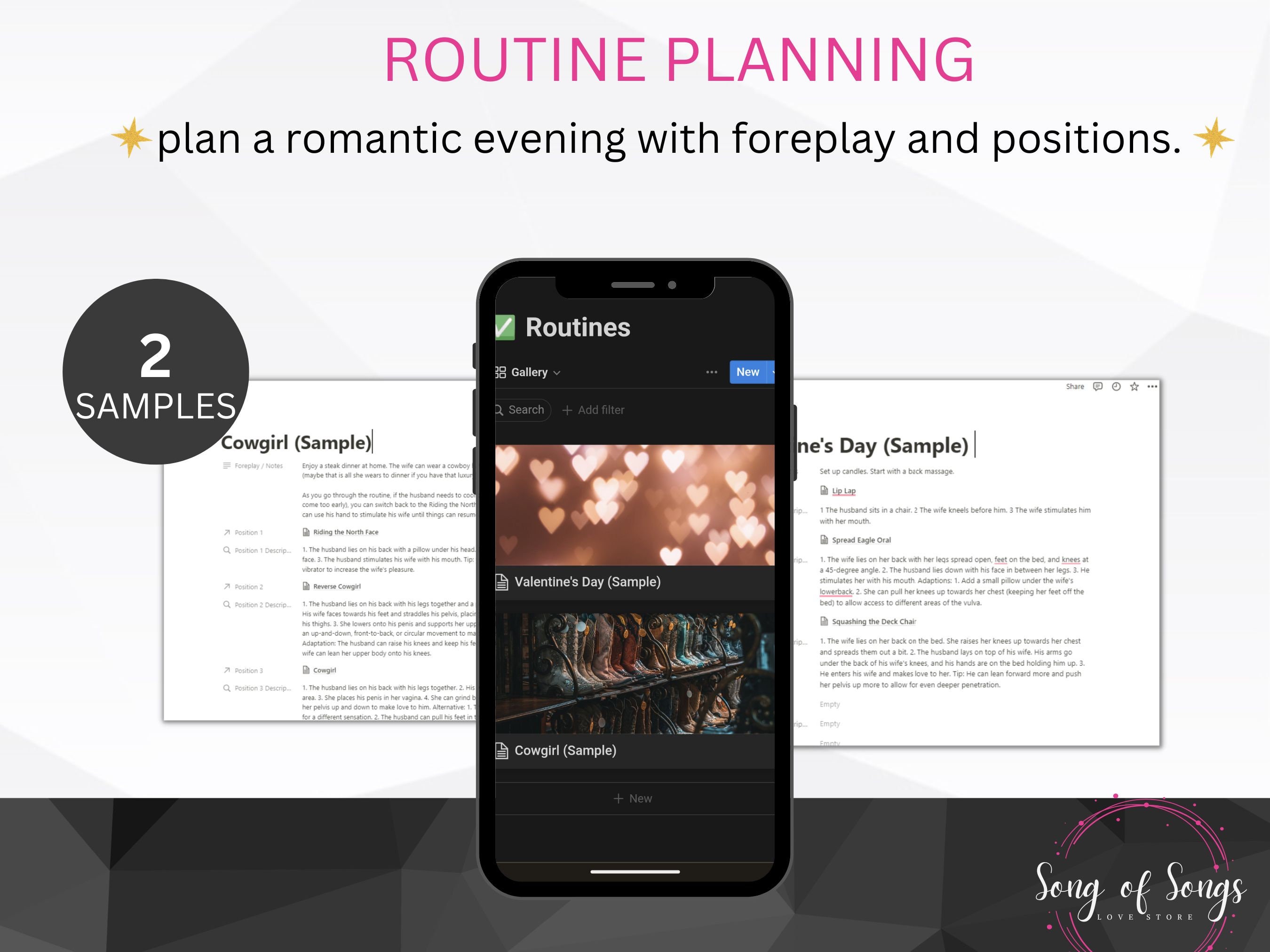 Sex Position Card Couples Notion Template Love Life Planner Sex Game Bedroom Game Ultimate