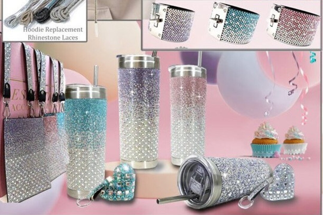 Bubbles and Bling Tumblers - Etsy