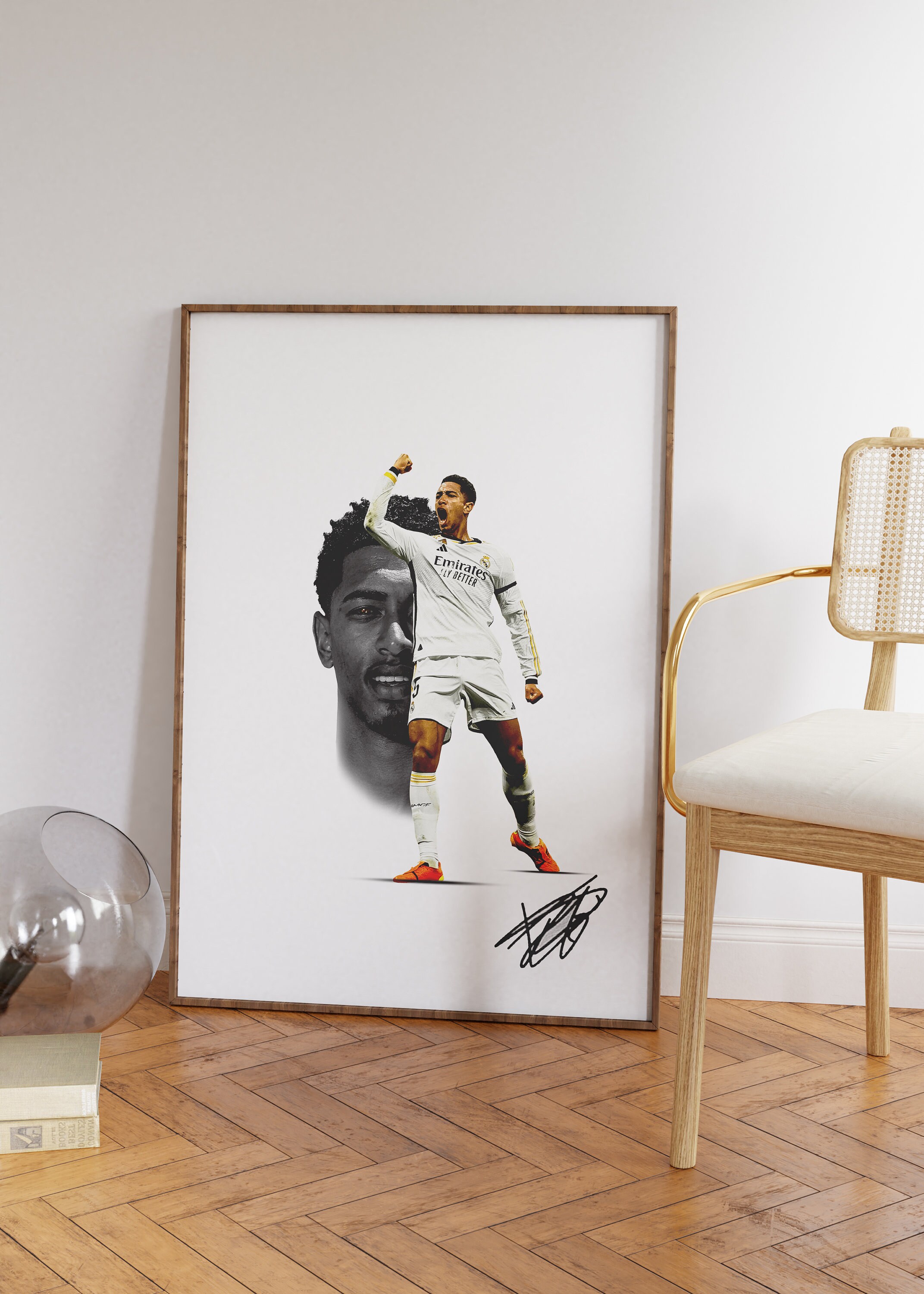 Jude Bellingham Poster Jude Wall Art Football Poster, Football Gift ...