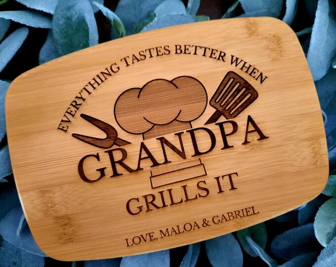 Papa Cutting Board, Abuelo, Abuelito Gift, Papá Cutting Board, Papi ...