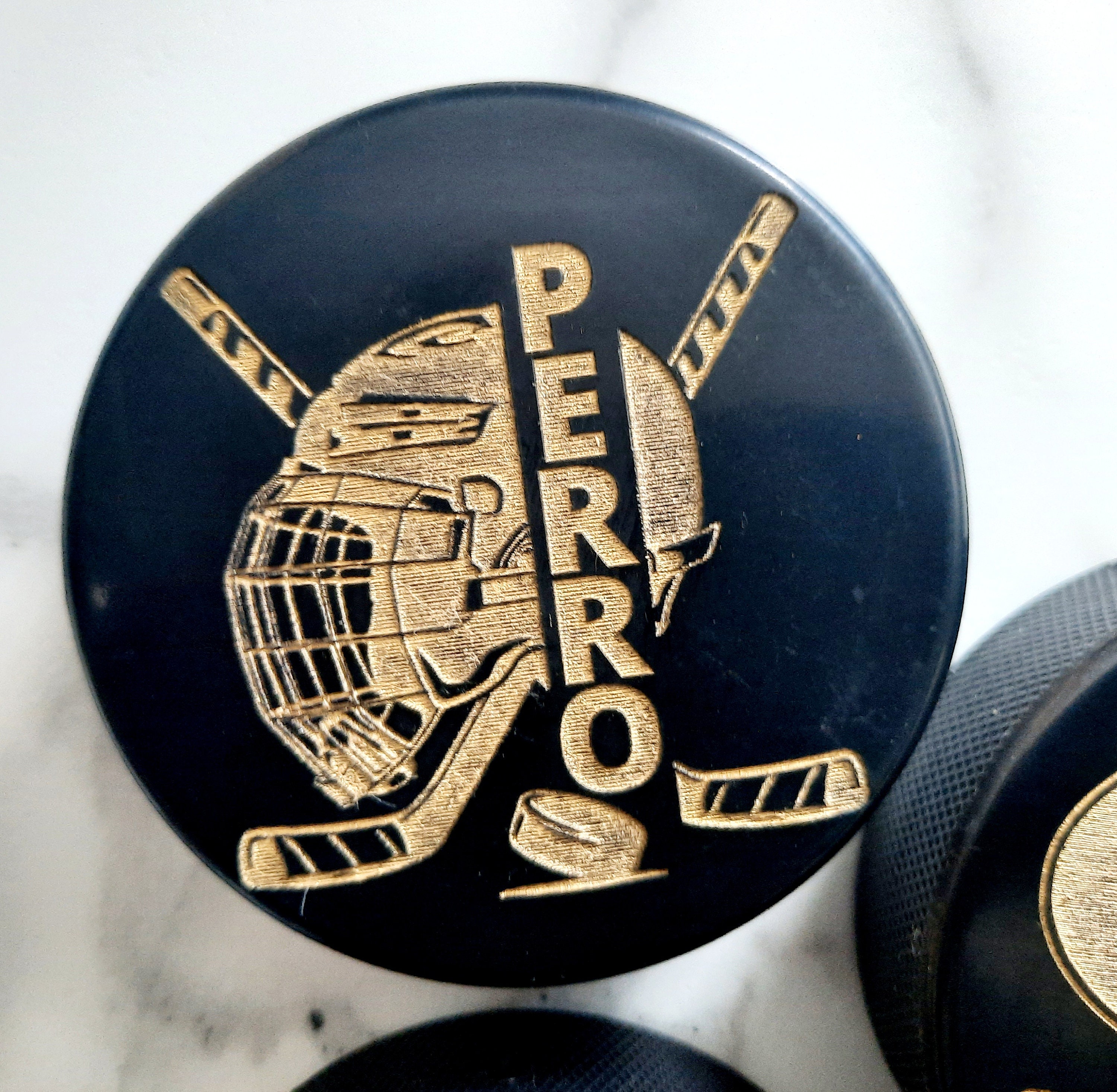 Personalized Hockey Pucks Coach Gifts Hockey Pucks Engraved - Etsy