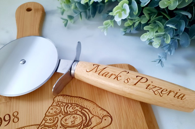 Custom Pizza Cutter, Engraved Pizza Slicer, Personalized Pizza Cutter ...