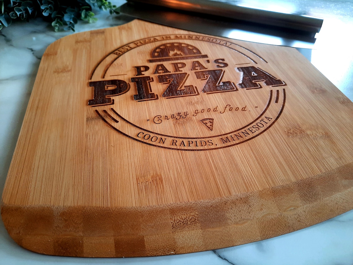Personalized Pizza Board Engraved Pizza Peel Engraved Pizza - Etsy