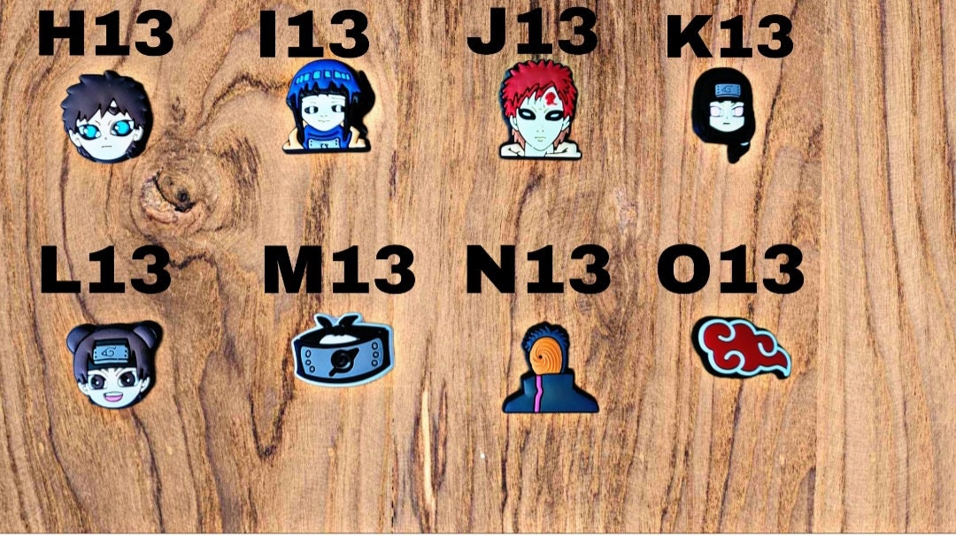 Anime Charms for Crocs Anime Charms Anime Jibz Cartoon Charms Gaming ...