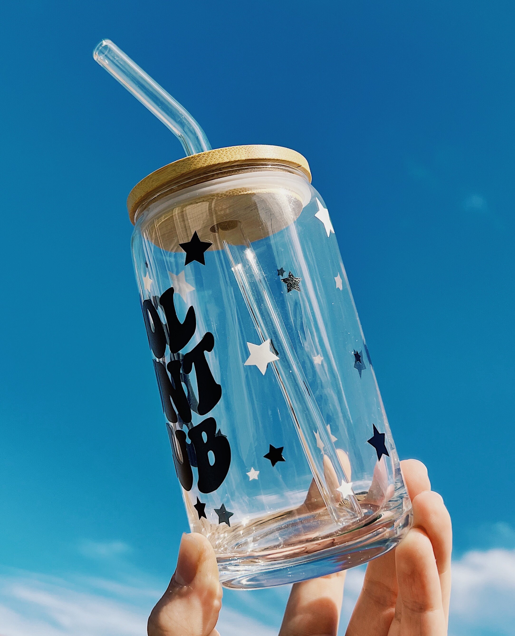 Cool Aunt Club Libbey Glass Cup Auntie Era Proposal Glass Tumbler Aunt ...