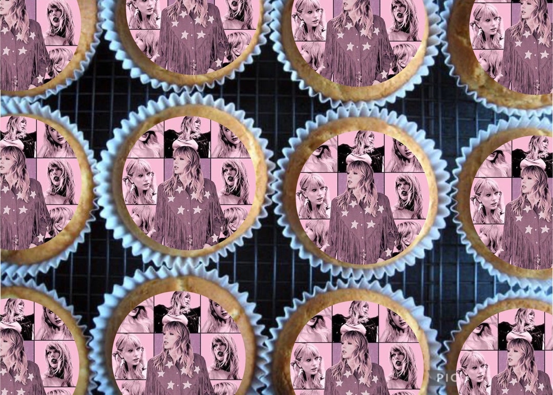 Taylor Swift Edible Cupcakes , Taylor Swift Album Covers , Edible ...