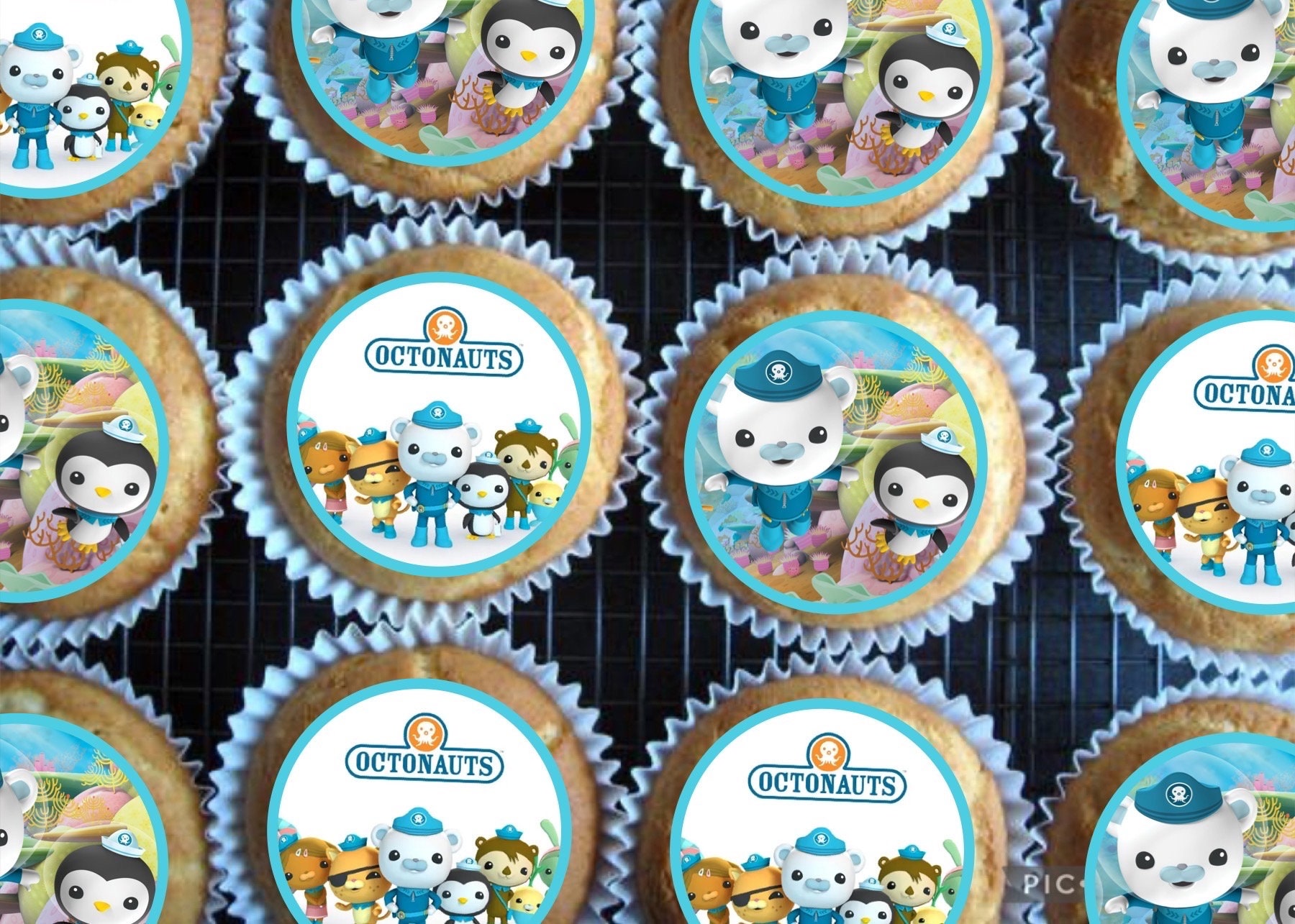 Octonauts Cupcake Topper Edible Octonauts Cupcake Topperr And Cake