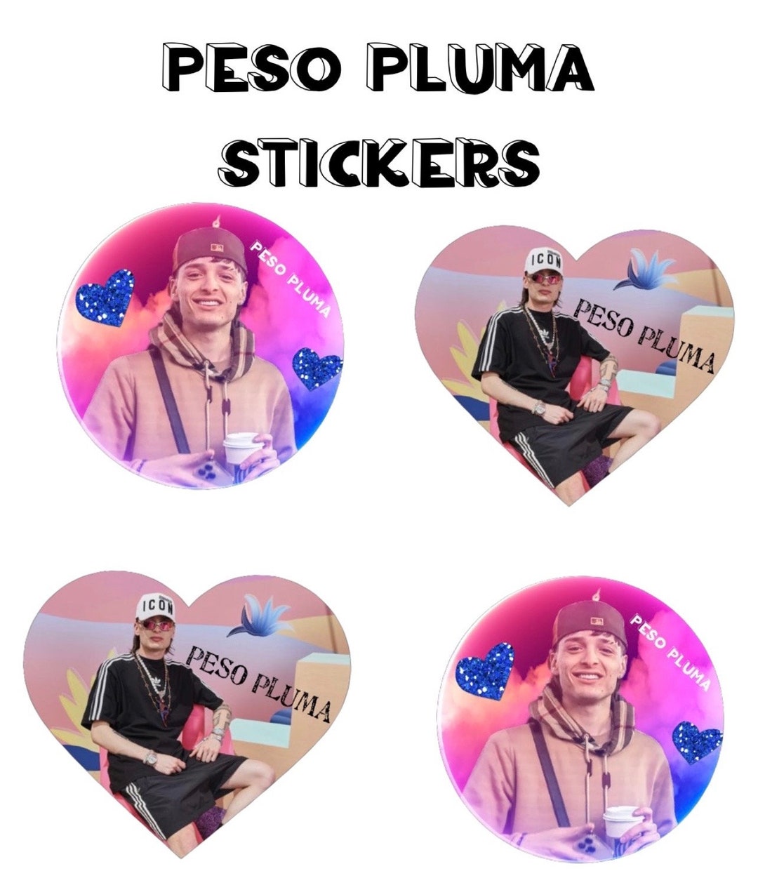 Peso Pluma stickers De Peso Pluma - Etsy