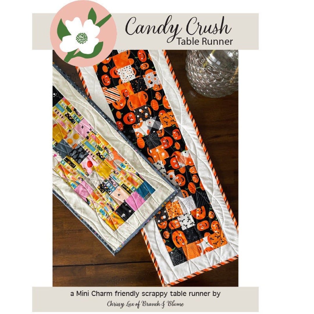Candy Crush Table Runner PDF Pattern - Etsy
