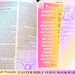 1 Easter Bible Verse Bookmark, Biblical Bookmarks, Individual Bookmarks ...