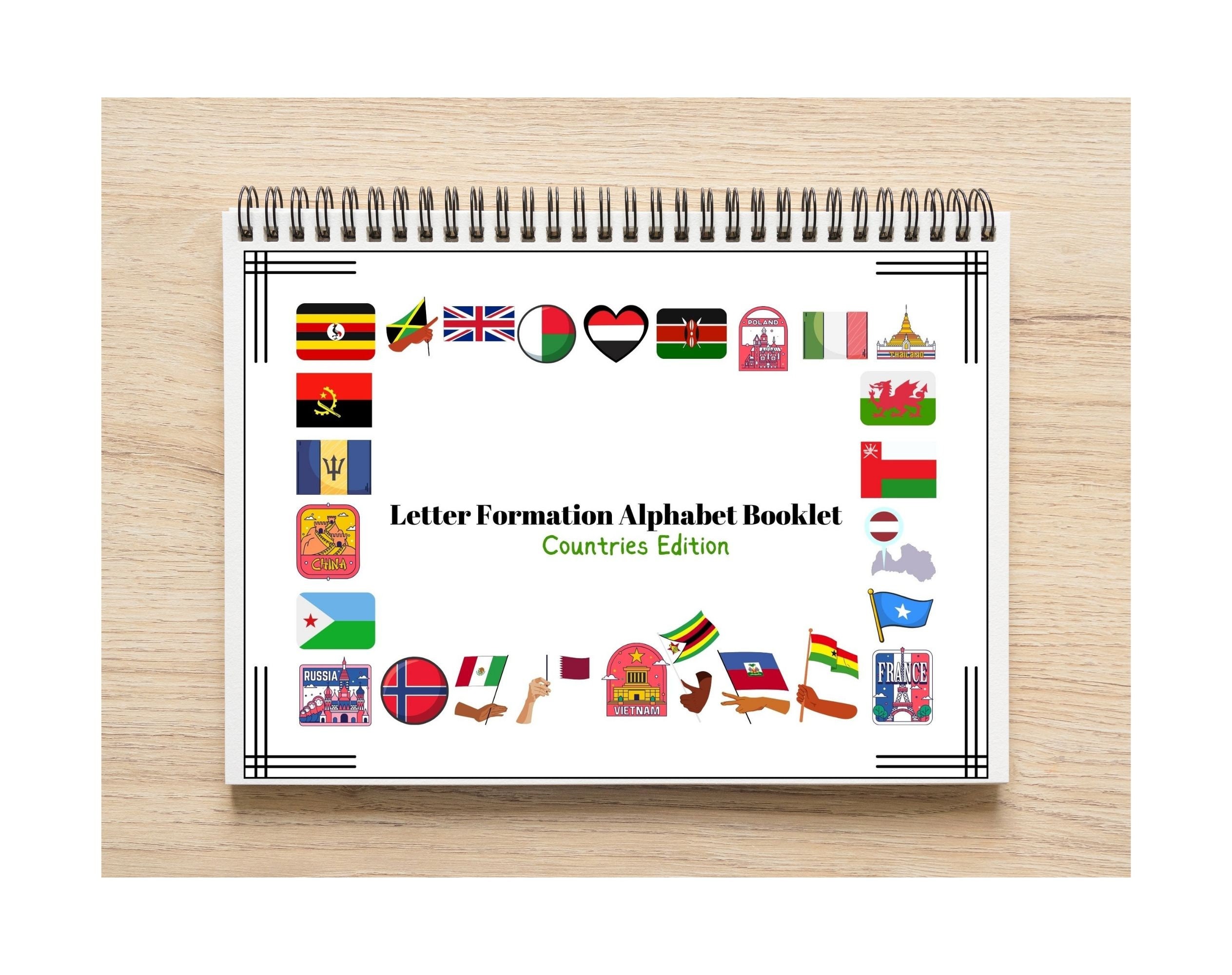 26 ABC Letter Tracing Worksheet, Alphabet Trace, Printable Pre-school ...