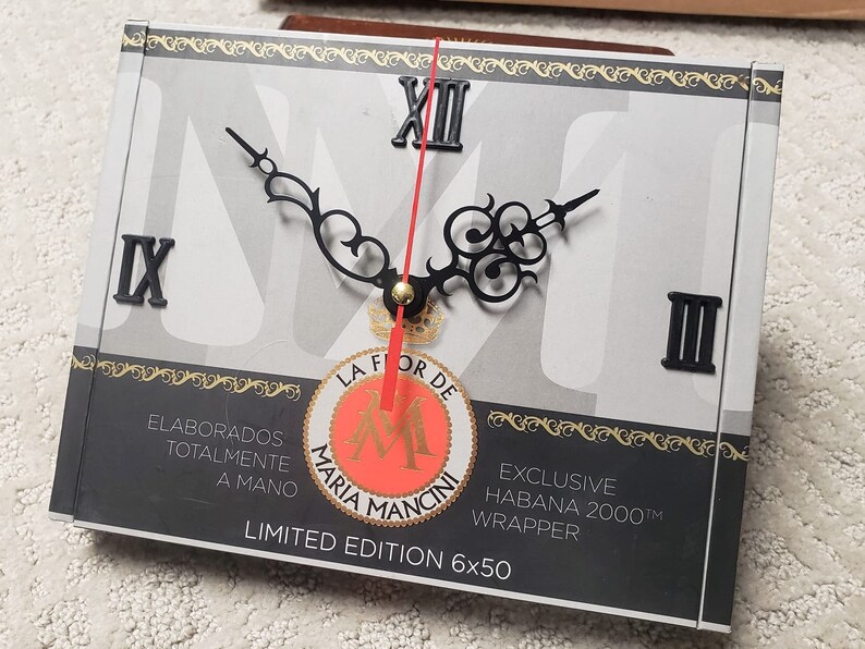 Cigar Box Clock - Etsy