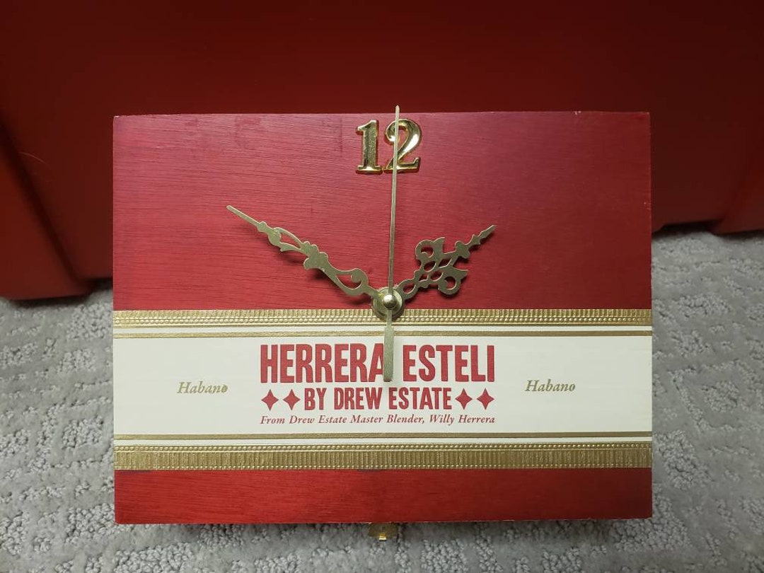 Cigar Box Clock - Etsy