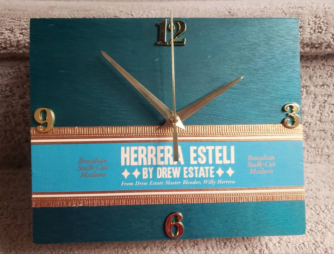 Cigar Box Clock - Etsy