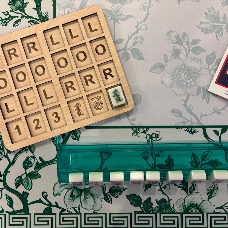 Travel Themed Mahjong Set - Etsy