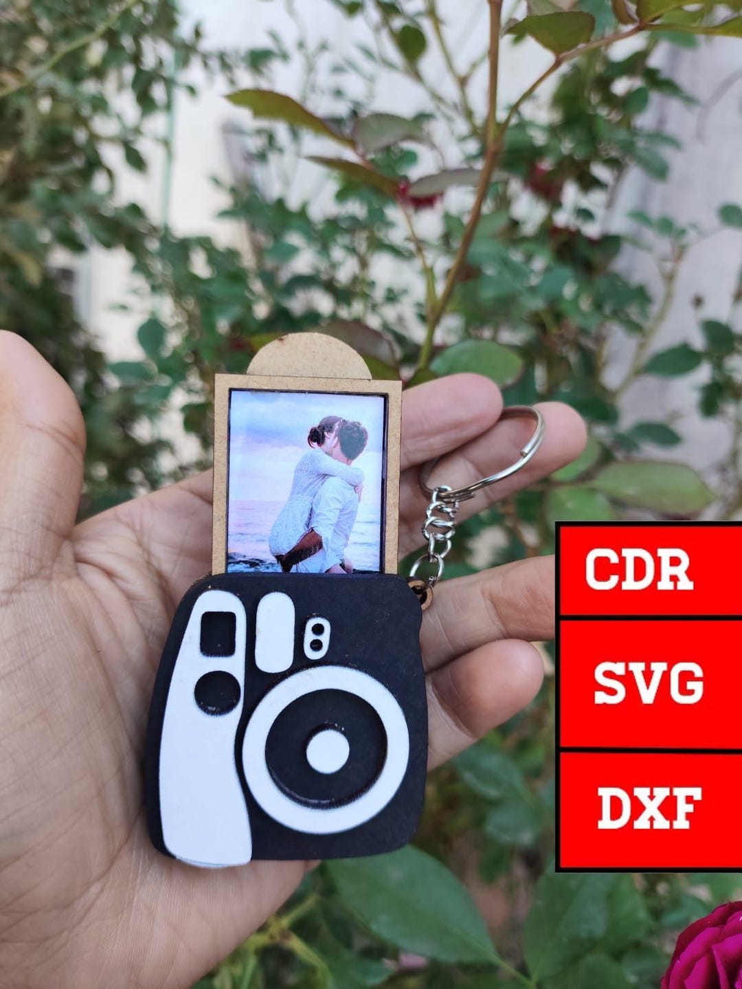 Vector - Llavero camara con foto (foto tamaño infantil 2.5x3cms) - Etsy ...