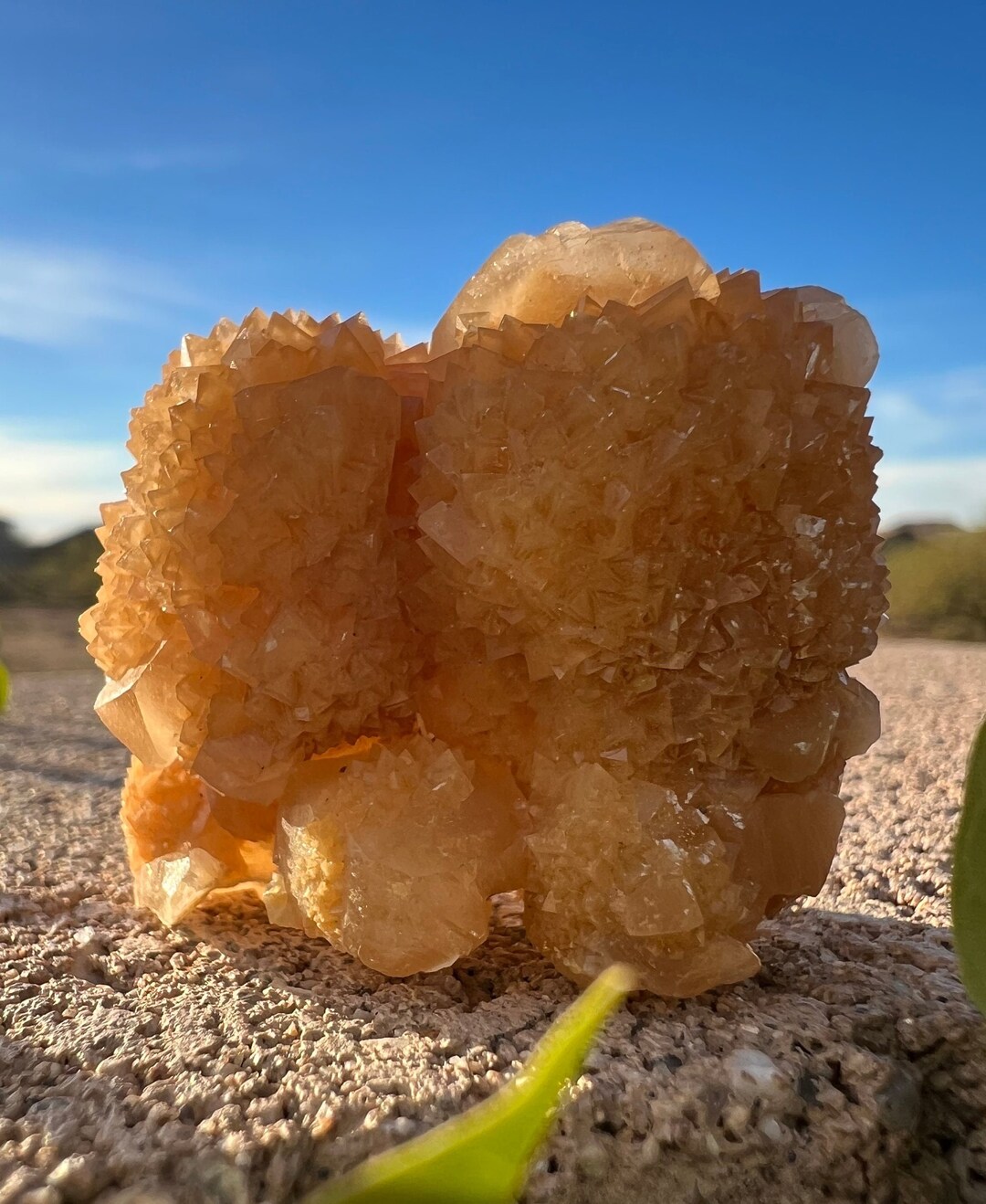 Orange Triangular Stalagmite Calcite Stalagmite From China Amazing ...