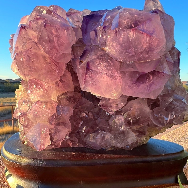 Amethyst Cluster - Etsy