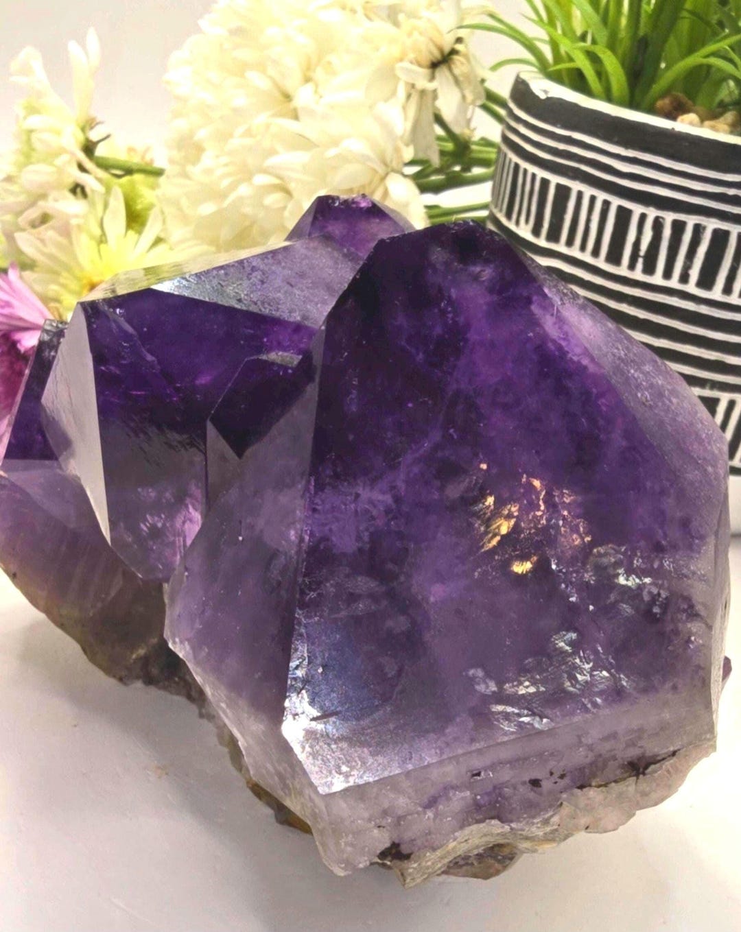 Gigantic Congo Starburst Amethyst | XL Gemy Amethyst Crystals | Natural ...