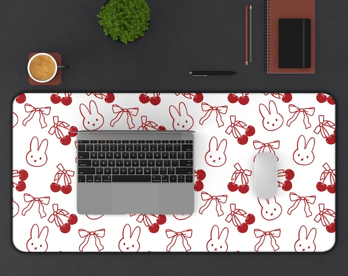 Miffy Working Mouse Pad | Durable Rubber Base Mouse Pad | Miffy ...