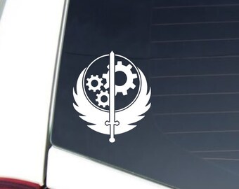 Brotherhood of Steel Fallout Vinyl Decal - Etsy