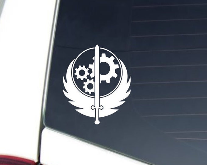 Fallout Brotherhood of Steel Vinyl, Fallout Stickers, Fallout Gifts ...