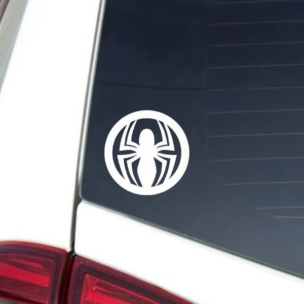 Spiderman Logo Car Decal - Etsy